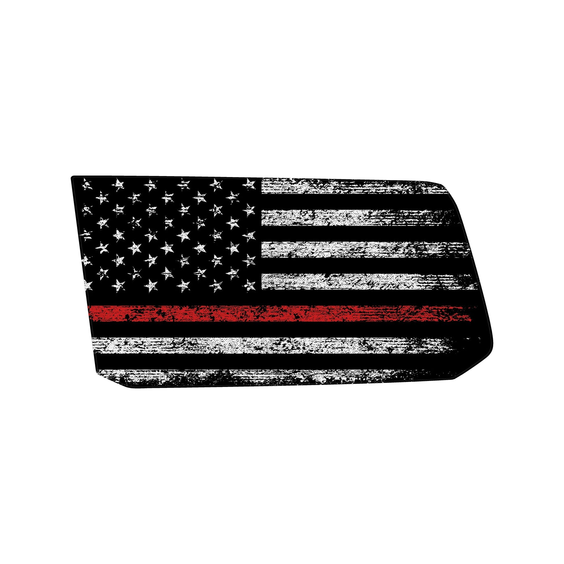 American Flag Rear Window Overlays V2 (Perforated) - 2024+ Land Cruise ...